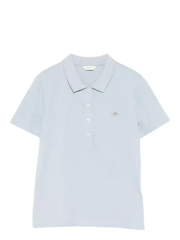 Gant Short-sleeve Polo Top - Blue