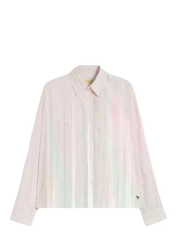 Max Mara Striped Pocket Shirt - White