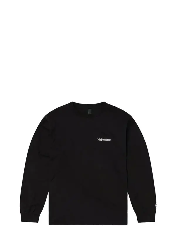 NO PROBLEMO Long-sleeve Sweatshirt - Black