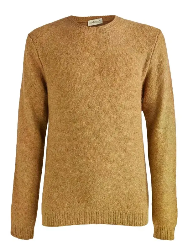 IRISH CRONE Crew-neck Sweater - Neutrals