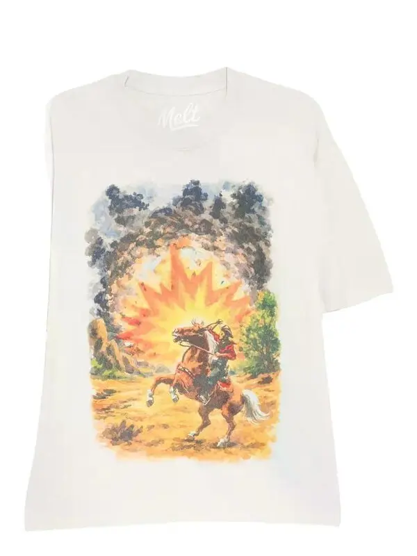 MELT Printed T-shirt - Neutrals
