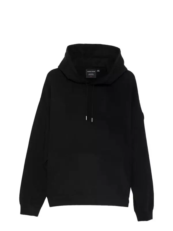 Canada Goose Drawstring Hood Sweatshirt - Black