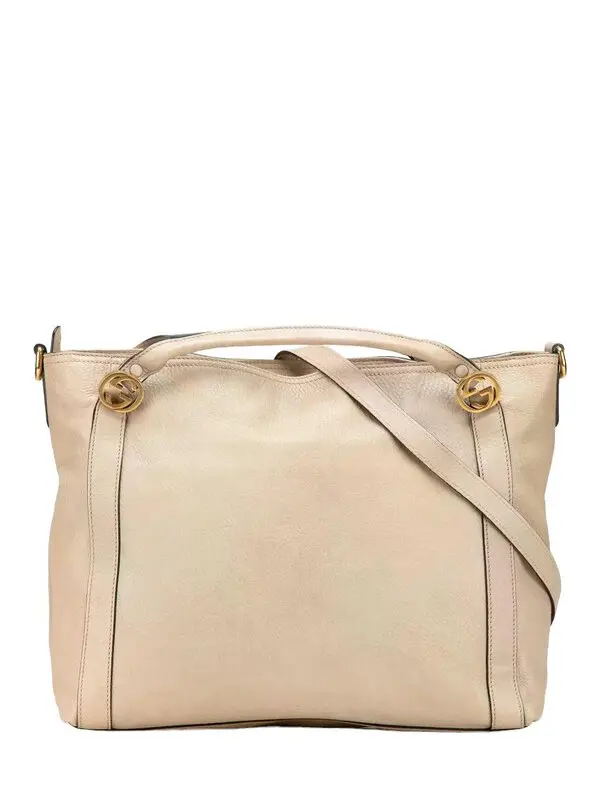 Gucci Miss Gg Satchel - Brown