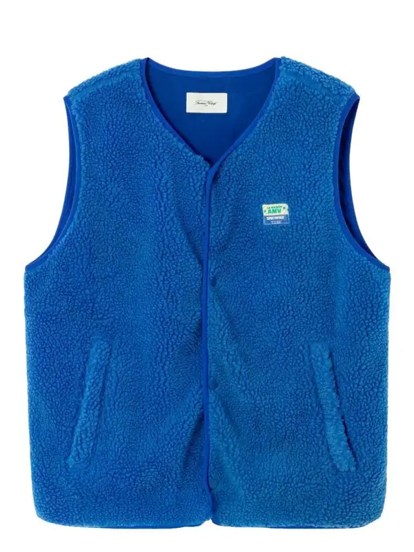 American Vintage Hoktown Gilet - Blue