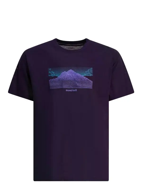 MONTBELL Graphic T-shirt - Purple