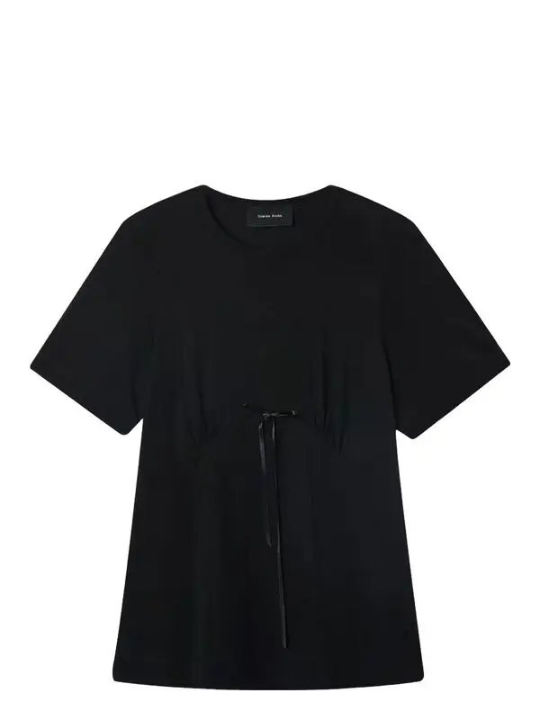 Simone Rocha Ribbon T-shirt - Black