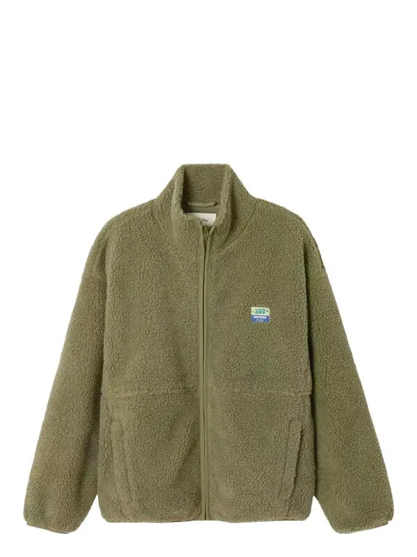 American Vintage Hoktown Zip-up Jacket - Green
