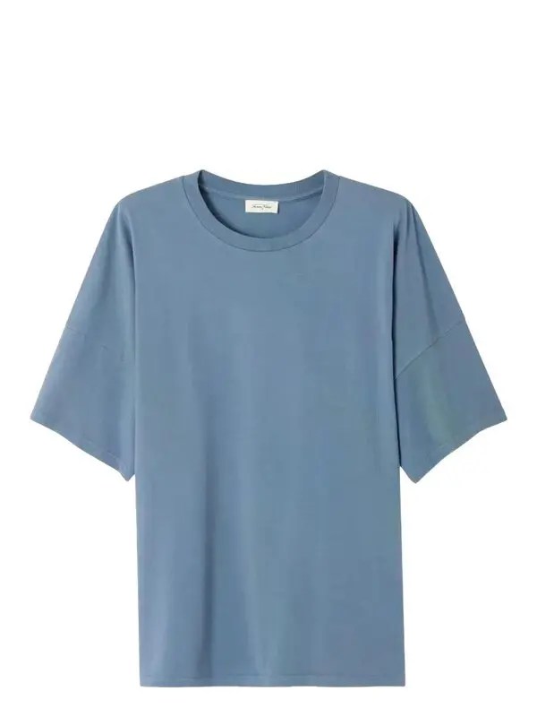 American Vintage Fizvalley Round-neck T-shirt - Blue