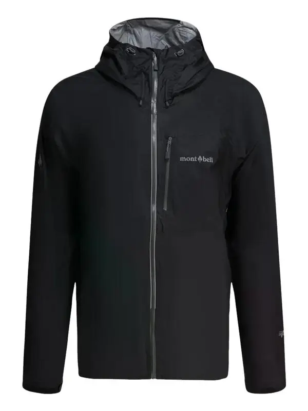 MONTBELL Hooded Zip Jacket - Black