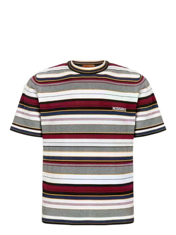 Missoni Striped T-shirt - White