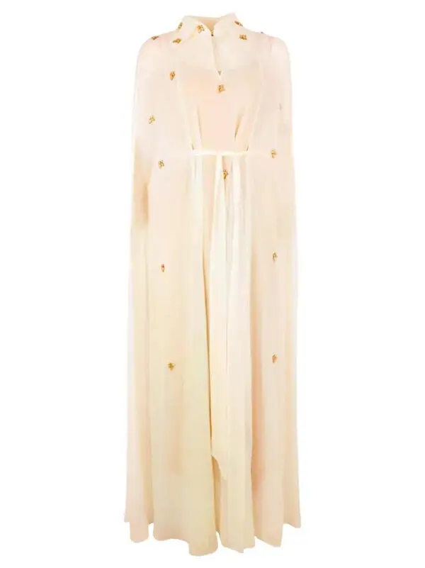 BARUNI Yara Embellished Maxi Dress - White