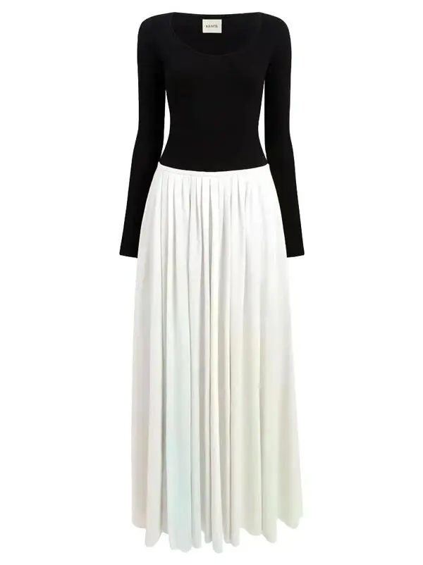 Khaite Carlotta Long Dress - White