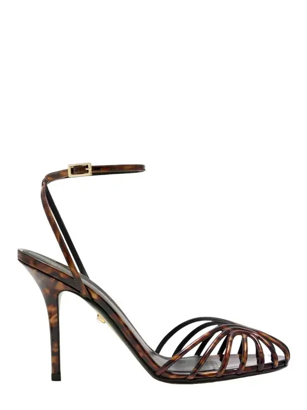 ALEVI MILANO 95mm Blake Heeled Sandals - Brown