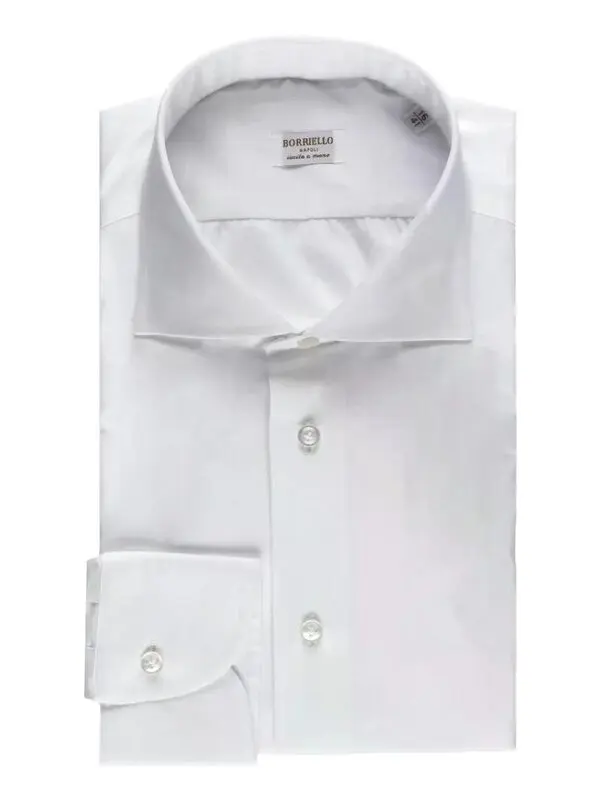 BORRIELLO NAPOLI Marechiaro Buttoned Shirt - White