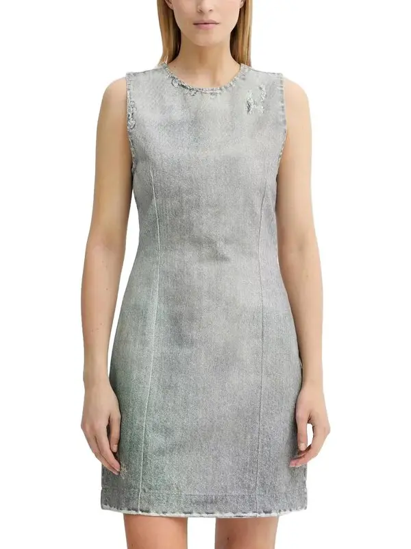 WON HUNDRED Allegra Distressed Dress - Grey