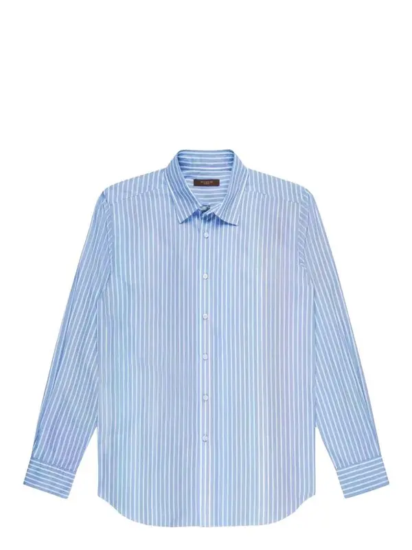 SLOWEAR Striped Shirt - Blue