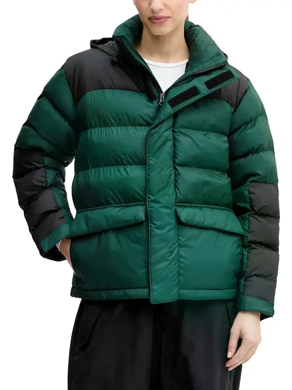 The North Face Hooded Padded Puffer Jacket - Green