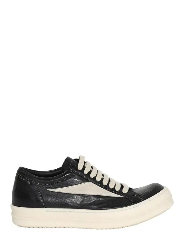 Rick Owens Temple Vintage Low-top Sneakers - Black