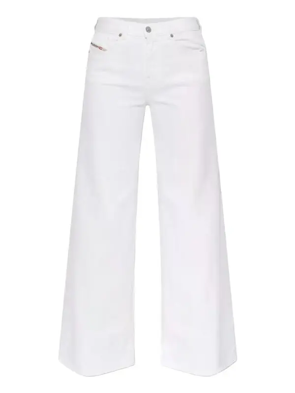 DIESEL Wide-leg Jeans - White