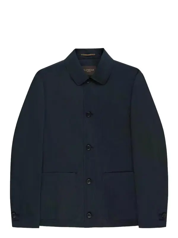 SLOWEAR Single-breasted Jacket - Blue