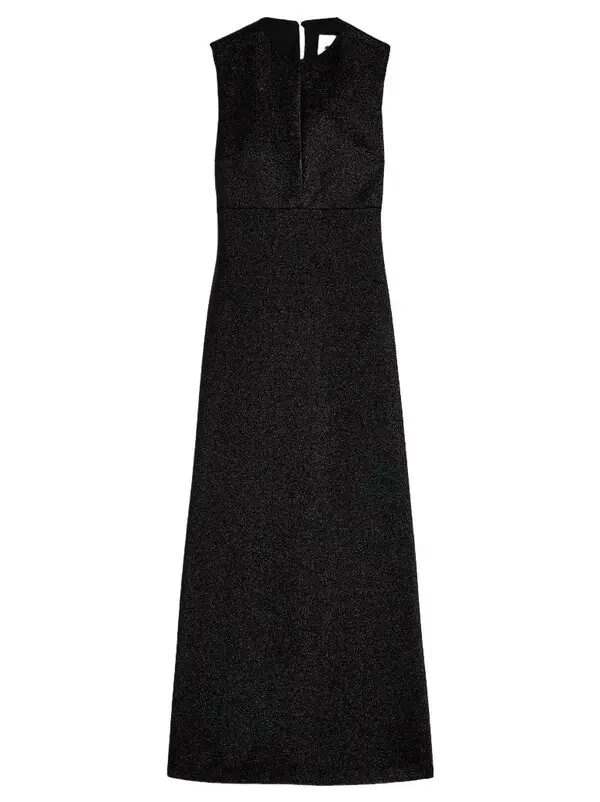 JIL SANDER Sleeveless Shift Dress - Black