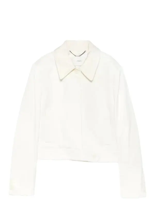 JOSEPH Abbe Collared Jacket - White