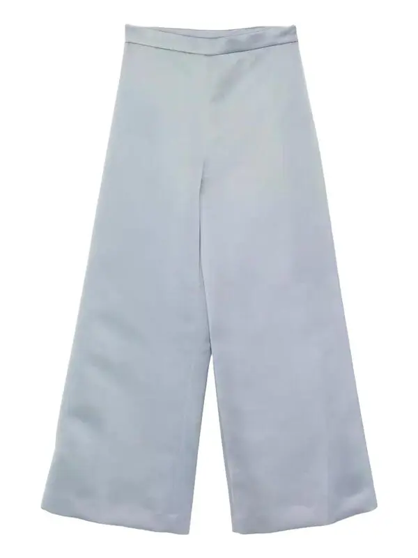 P.a.r.o.s.h Wide-leg Trousers - Blue