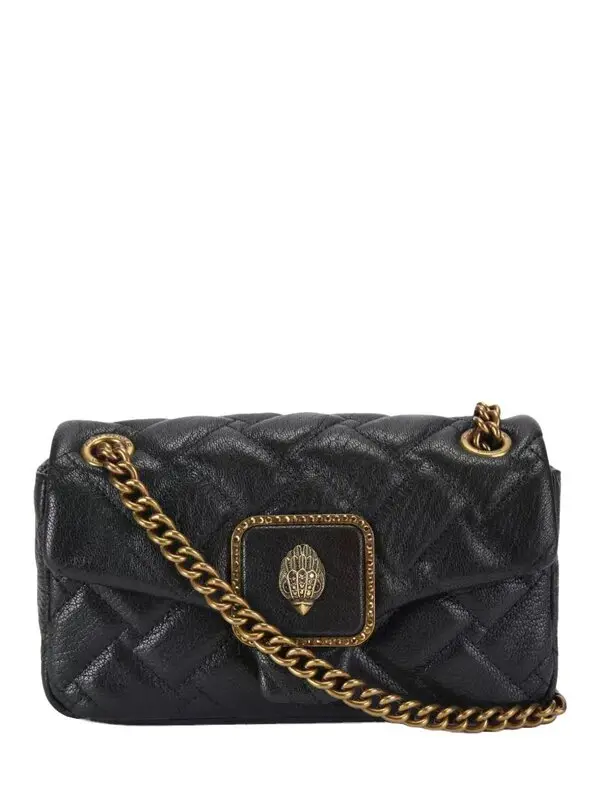 Kurt Geiger Mini Pmlico Quilted Shoulder Bag - Black
