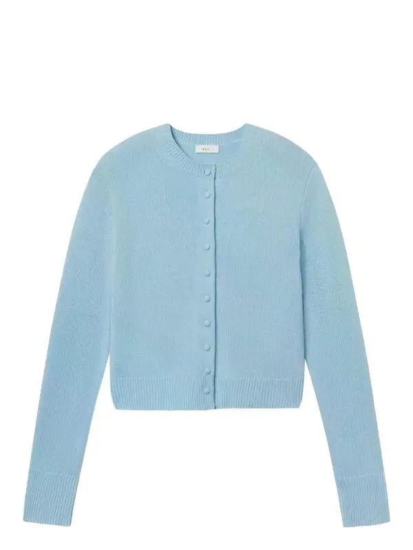 A.L.C. Skyler Buttoned Cardigan - Blue