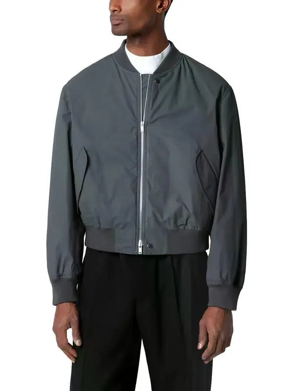 JIL SANDER Zip-up Jacket - Grey