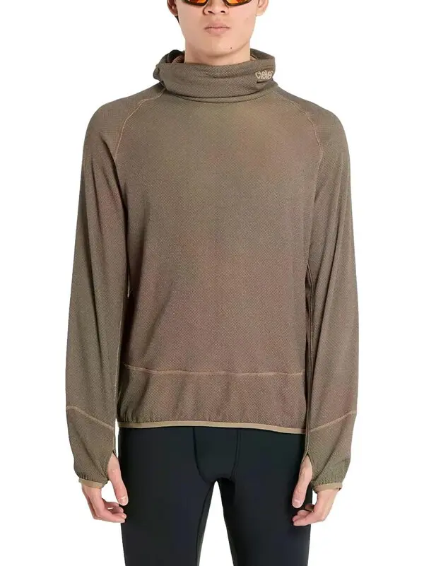 CIELE Funnel-neck Hoodie - Green
