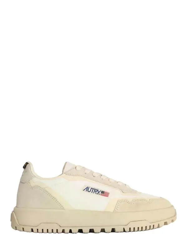 AUTRY Wildpace Low Panelled Sneakers - Neutrals