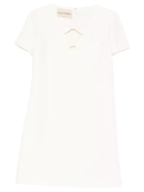 Valentino Garavani Ribbon Detail Dress - White