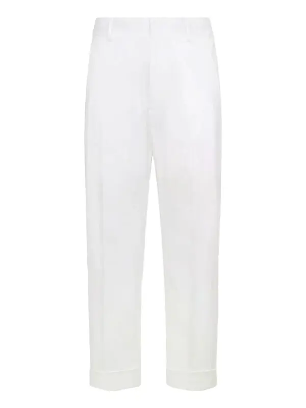Dsquared2 Cotton Trousers - White