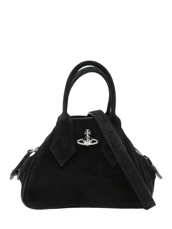 VIVIENNE WESTWOOD Logo Appliqué Mini Bag - Black