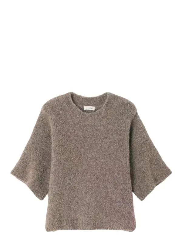American Vintage Zolly Round-neck Sweater - Brown