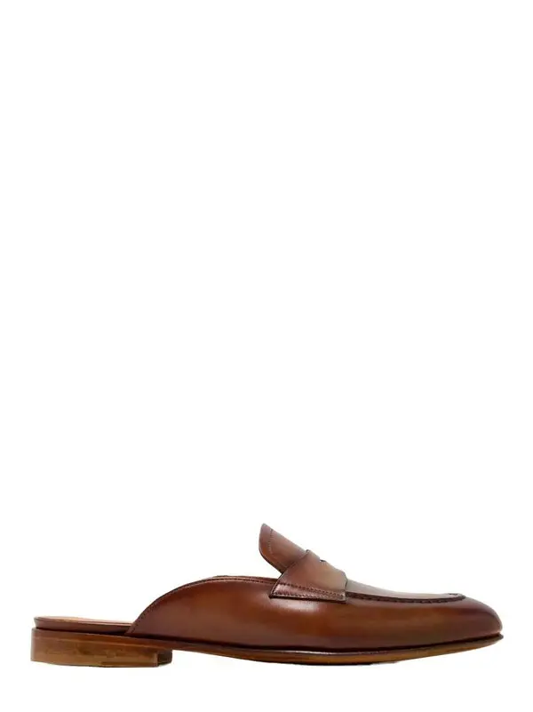 Magnanni Penny Mules - Brown