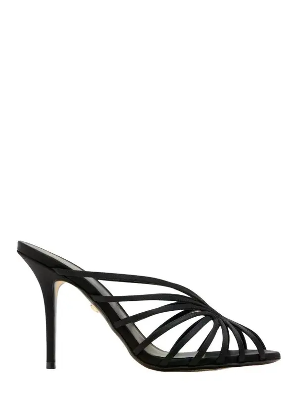 ALEVI MILANO 95mm Diana Heeled Sandals - Black