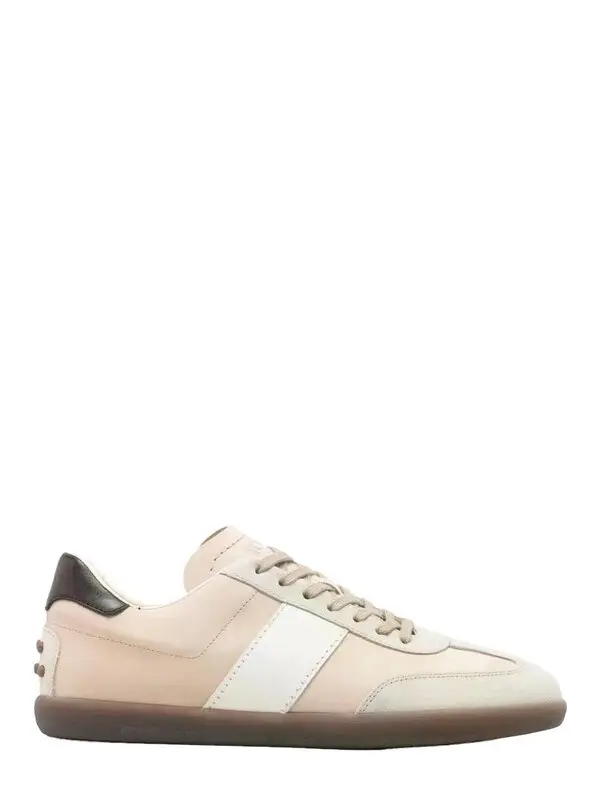TOD'S Panelled Suede Sneakers - Neutrals