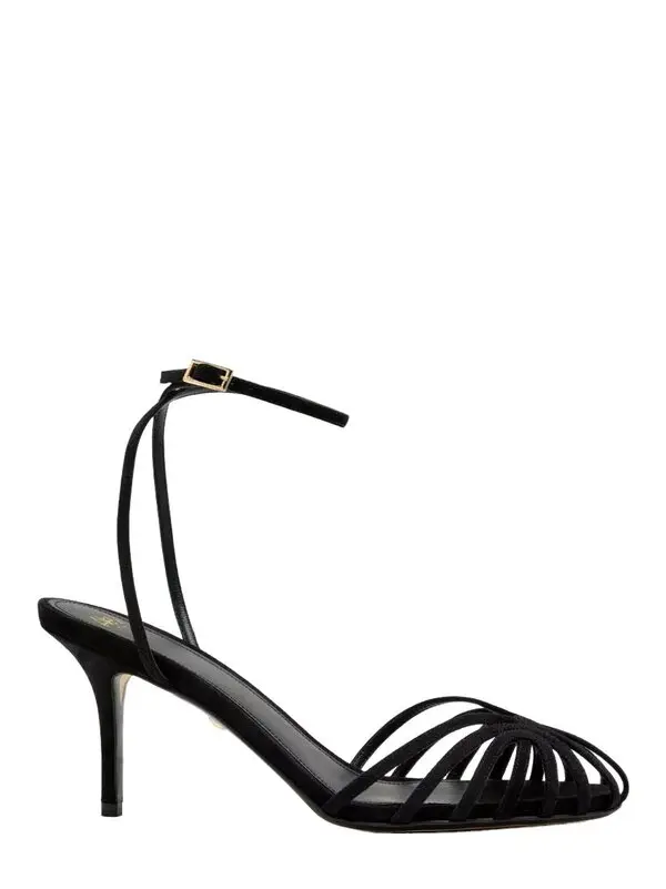 ALEVI MILANO 75mm Blake Heeled Sandals - Black