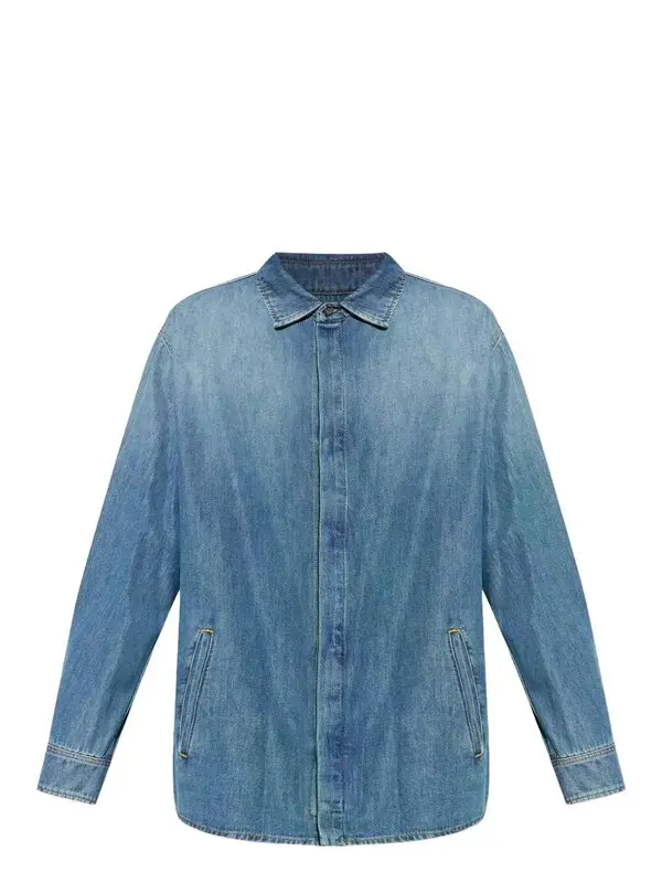 DARKPARK Cotton Shirt - Blue