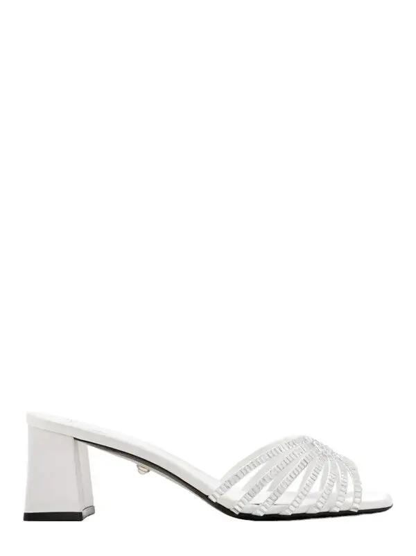 ALEVI MILANO 60mm Vittoria Heeled Sandals - White