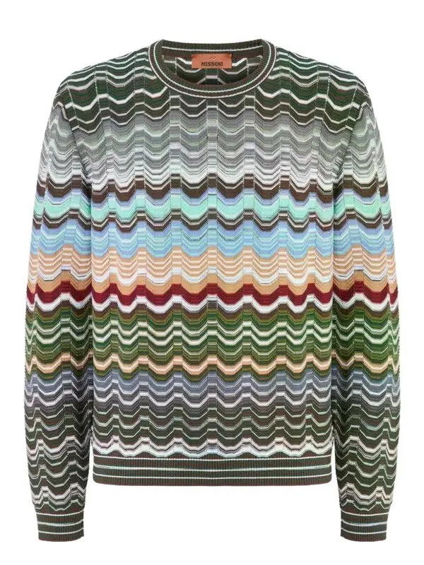 Missoni Crew-neck Sweater - Green