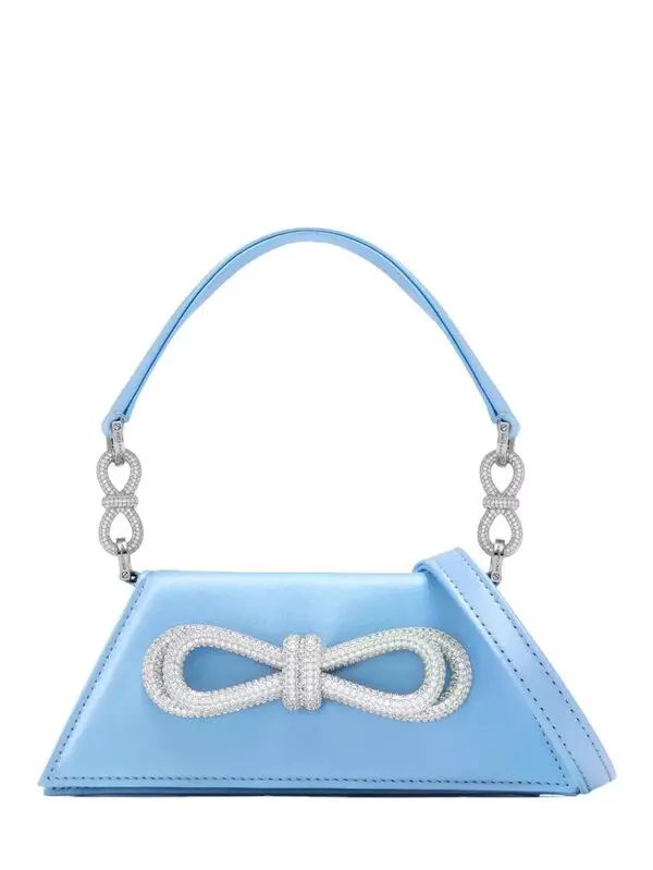 Mach & Mach Small Samantha Handbag - Blue