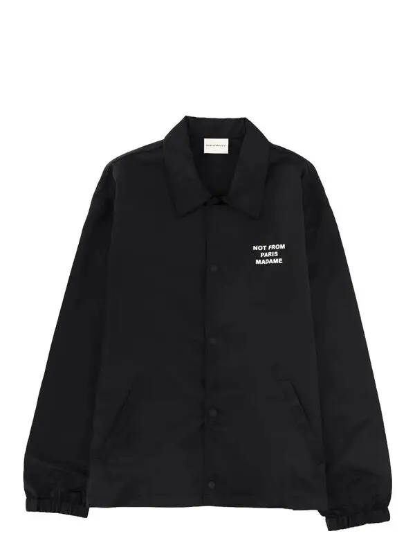 Drole De Monsieur Buttoned Jacket - Black