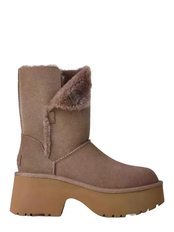 UGG Classic Esmee Platform Trim Boots - Brown