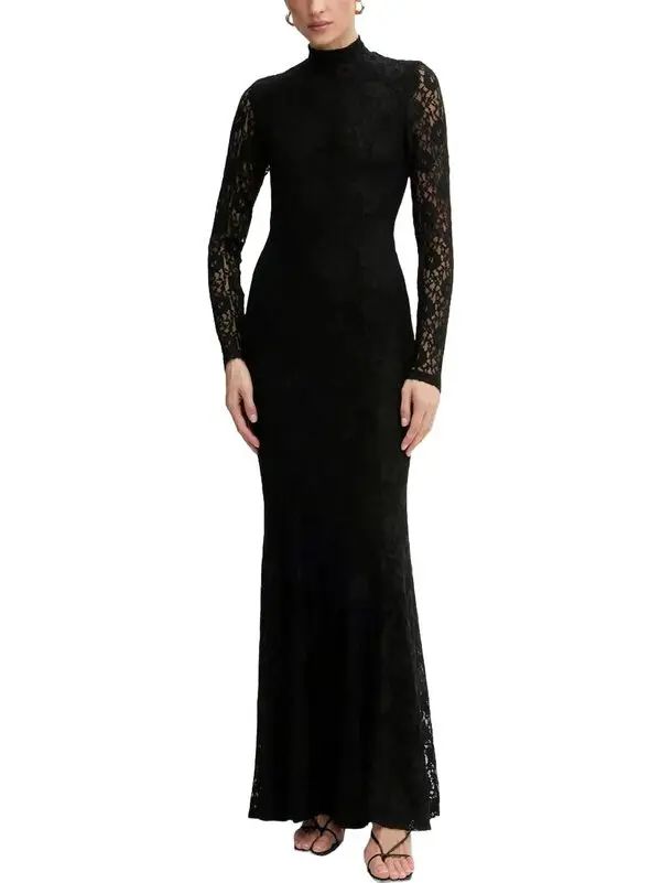 Bardot Harlyn All-over-lace Maxi Dress - Black