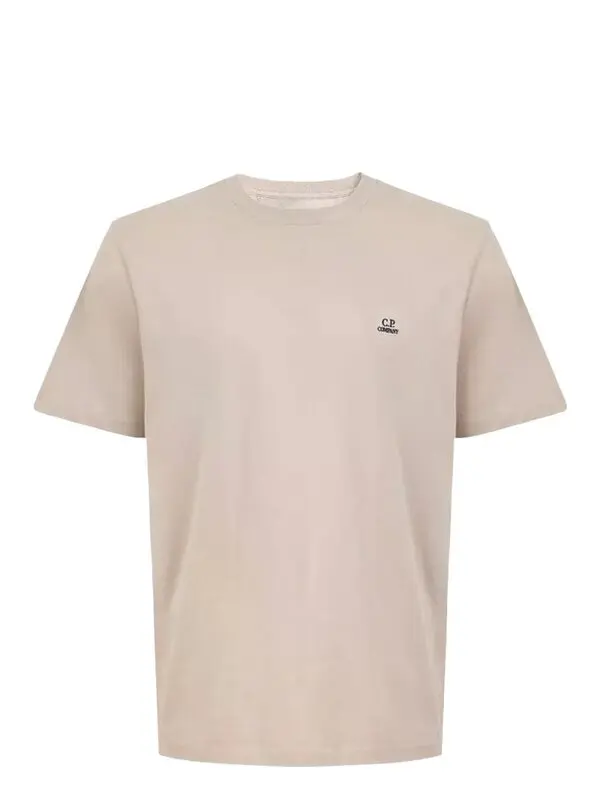 C.P. COMPANY Logo-detail T-shirt - Neutrals