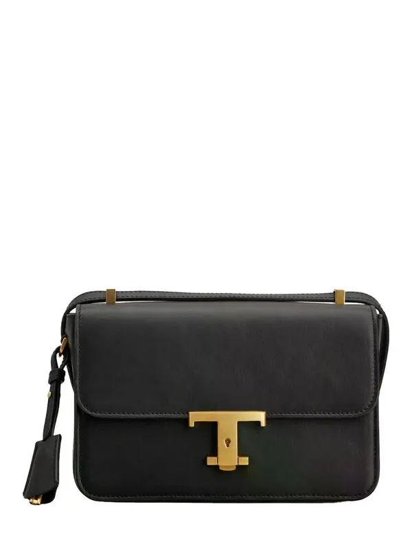 TOD'S T-shaped Satchel - Black