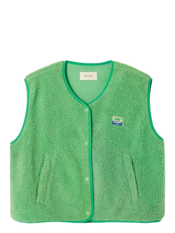 American Vintage Hoktown Pocket Gilet - Green